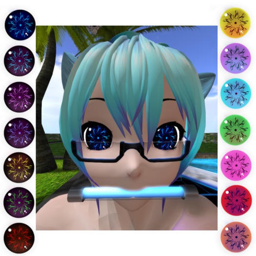 Second Life Marketplace - splat eyes Snokra/Kemono/Vivid dragoness