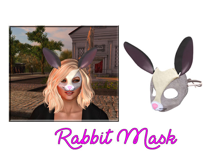 Second Life Marketplace - Rabbit Mask Mesh