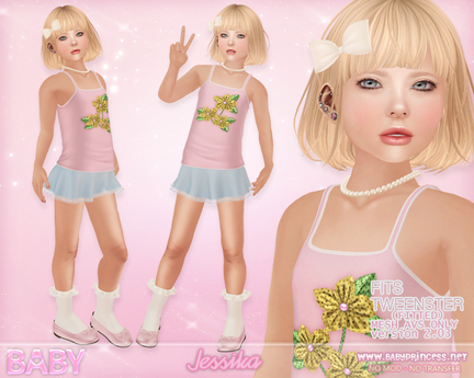 Second Life Marketplace - :*BABY*: {TWEENSTER} Jessika - Pink