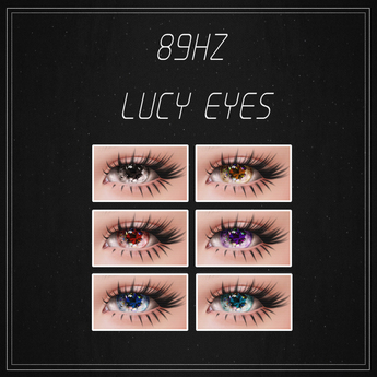 Second Life Marketplace - [89Hz] - LUCY MESH EYES BOX HUD [Wear]