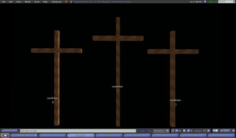 Second Life Marketplace - The Crucifixion ( 3 Crosses )