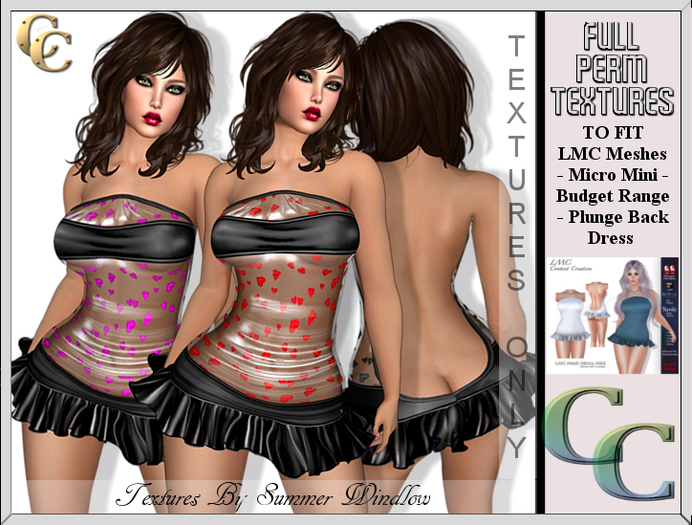 Second Life Marketplace - LMC MICRO MINI TEXTURES VALENTINE PACK- FULL PERM