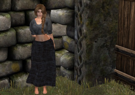 Second Life Marketplace - Bandits Peasant Girl Blue