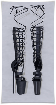 Second Life Marketplace - PROMO! " VOOH " ALWAYS "BLACK" OUTFIT SET