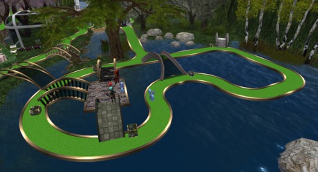 Second Life Marketplace - GREENGRASS (sim stone walkway, pathway kit ...