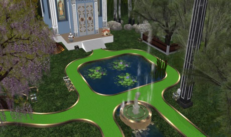 Second Life Marketplace - GREENGRASS (sim stone walkway, pathway kit ...