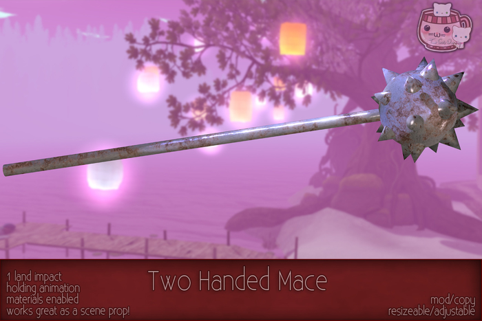 Second Life Marketplace - c( TC ) Rusty Two Handed Mace