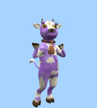 Second Life Marketplace - Cow 02 Daisy Avatar (rigged mesh)