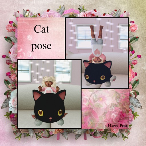 Second Life Marketplace - happy Pose - cat pose