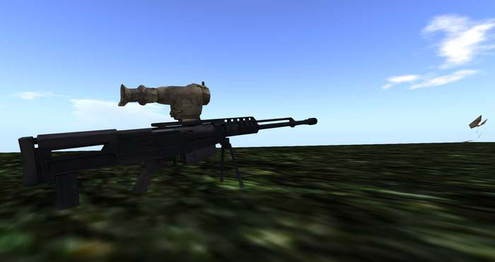 Second Life Marketplace - As-50 sniper rifle