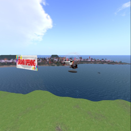 Second Life Marketplace - Grand Opening Helicopter