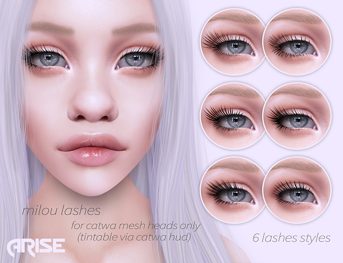 Second Life Marketplace - .ARISE. Milou Lashes