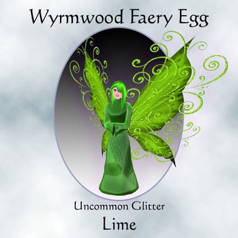 Second Life Marketplace - WW_Egg Uncommon Glitter_Lime Fairy 5.0.0