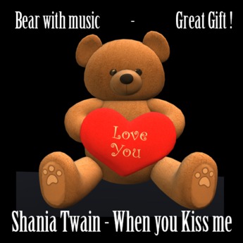 Second Life Marketplace - Brown - Music Bear - Shania Twain