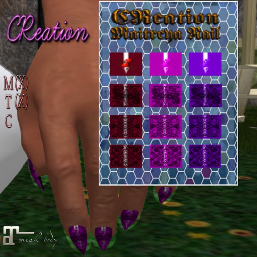 Second Life Marketplace - creation nail hud maitreya