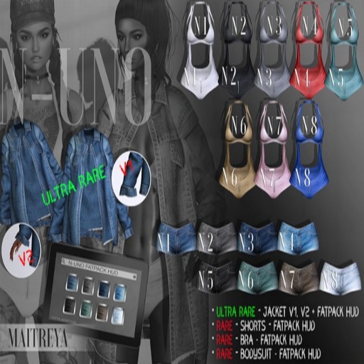 Second Life Marketplace - N-Uno - Sofiya Bra // N 6