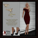 Second Life Marketplace - !CST Designs Brea Red Dress And Heels