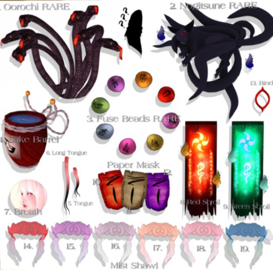 Second Life Marketplace - #6 NEKO'NEKO Tan Ears {aii}