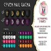 Second Life Marketplace - {Polished} COVEN NAILS - Orange Common 8 {BOXED}