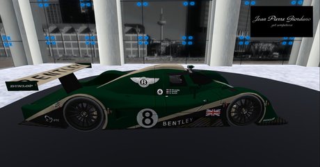 Second Life Marketplace - Bentley Race Car mesh