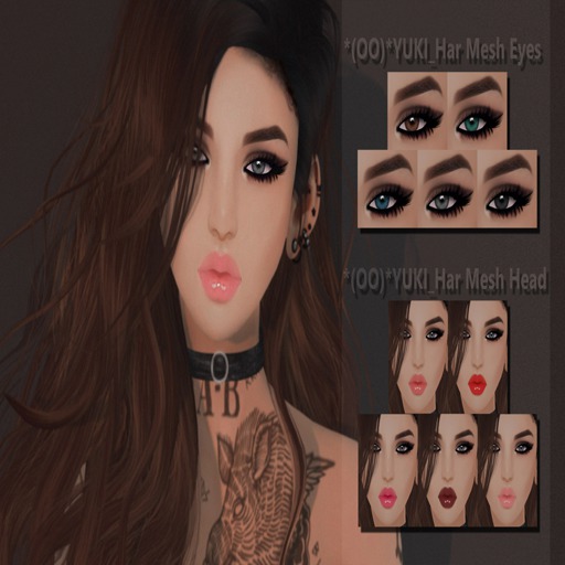 Second Life Marketplace - *(OO)*YUKI_Har Mesh Head DEMO