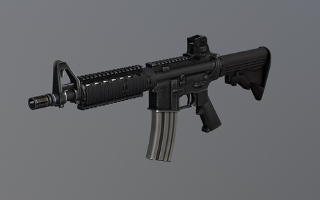 Second Life Marketplace - SCRIPTED Colt MK 18 CQBR Close Combat Battle ...