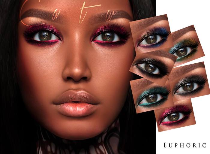 Second Life Marketplace - .euphoric ~Yana Eyeshadow Applier ~[Catwa]Demo