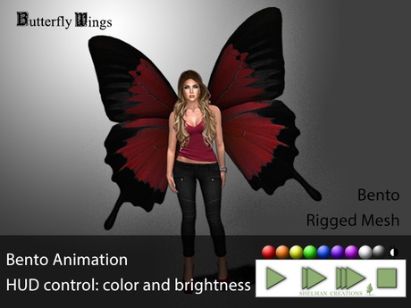 Second Life Marketplace - Butterfly Wings