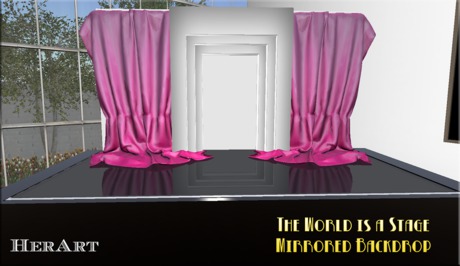 Second Life Marketplace - HerArt - The World is a stage backdrop