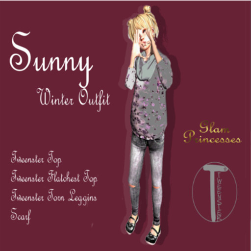 Second Life Marketplace - {GP} - Tweenster Sunny Winter Outfit