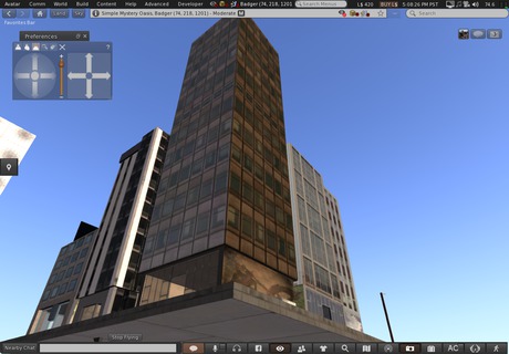 Second Life Marketplace - Office building City block- 67 Li -52m by 57m.
