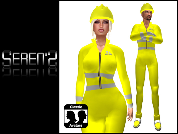 Second Life Marketplace - Seren'S SL Builder Outfit - Unisex (Classic ...