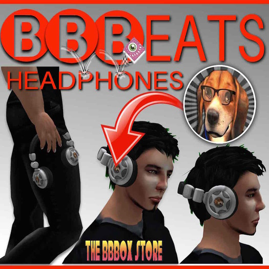 Second Life Marketplace - Bobbb's Headphones (Boxed)