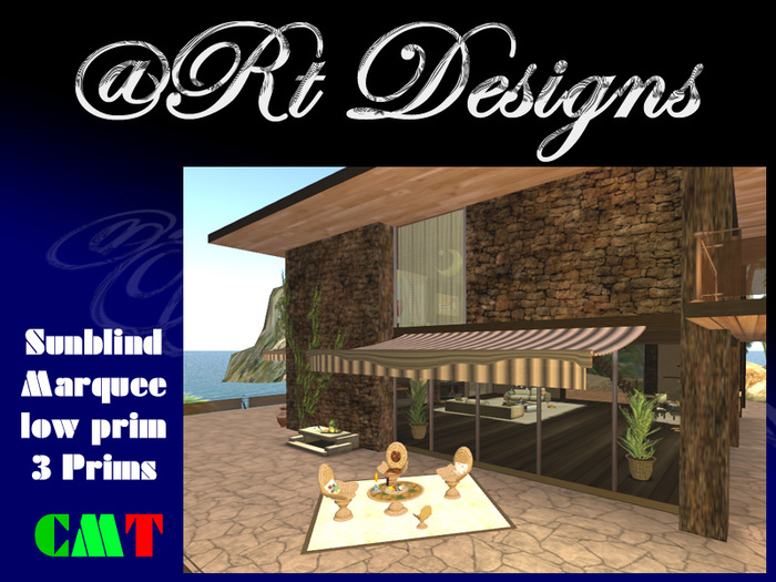 Second Life Marketplace - ART Sunblind V1.01 3 prims (mod/copy)