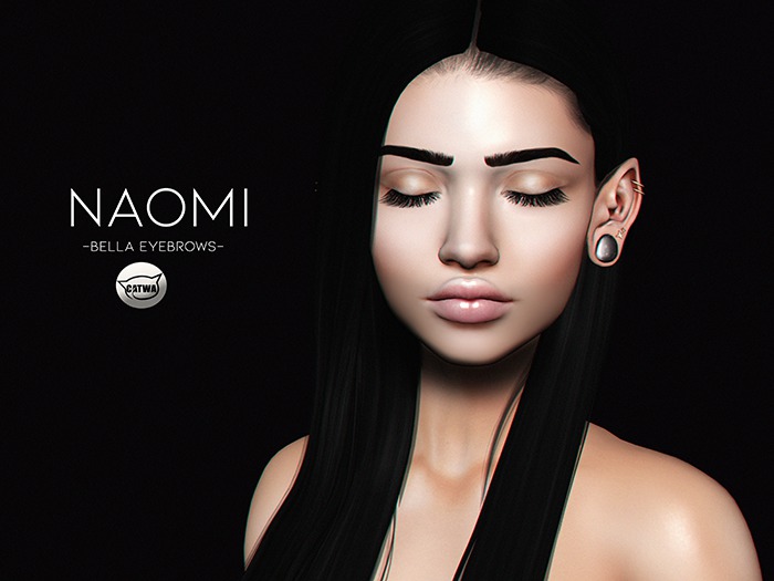 Second Life Marketplace - NAOMI -Bella Eyebrows- for Catwa DEMO