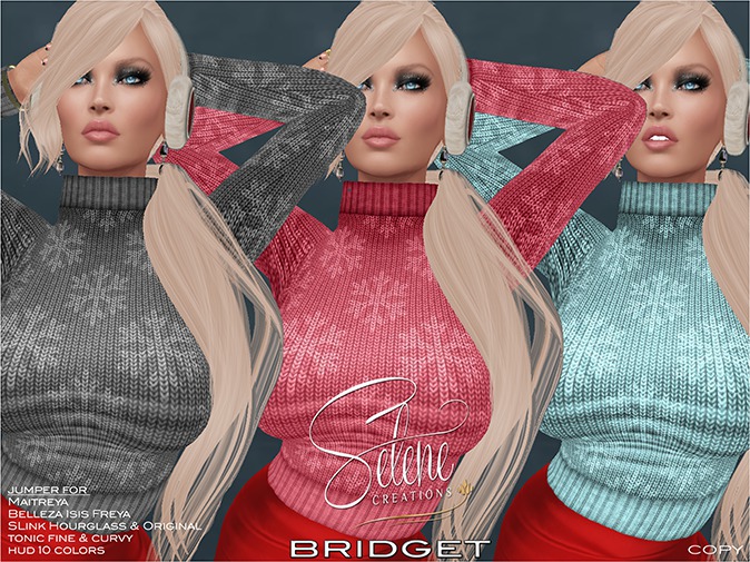 Second Life Marketplace - [Selene Creations] Bridget Pull + hud 10 ...
