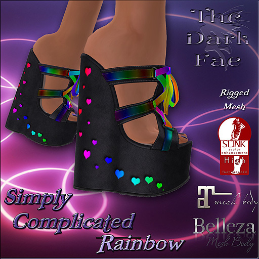 Second Life Marketplace - The Dark Fae's Simply Complicated Rainbow