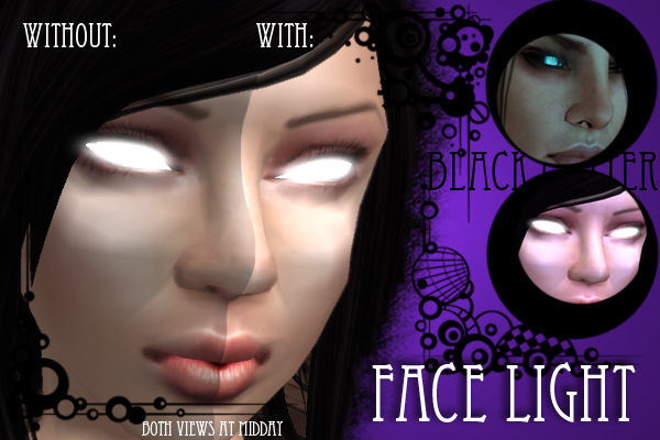 Second Life Marketplace - Black Catter - Facelight