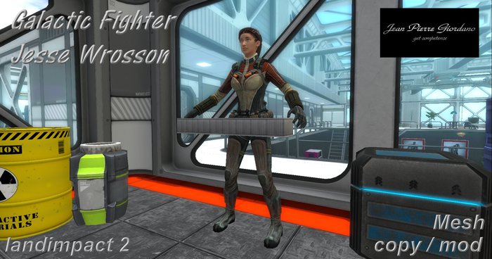 Second Life Marketplace - Galactic Fighter Jesse Wrosson mesh