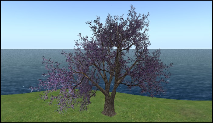 Second Life Marketplace - Mesh Tree - Evolve - Lilac leaves and Blossom