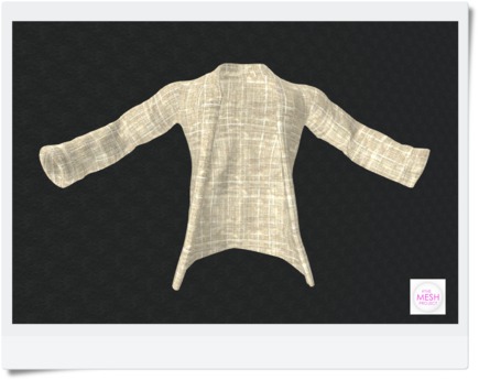 Second Life Marketplace - tmp mesh body casual 2 open jacket linen ...