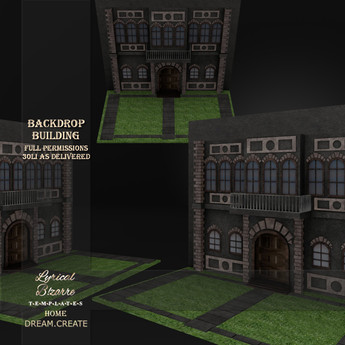 Second Life Marketplace - !Lyrical B!zarre Templates! - Backdrop ...