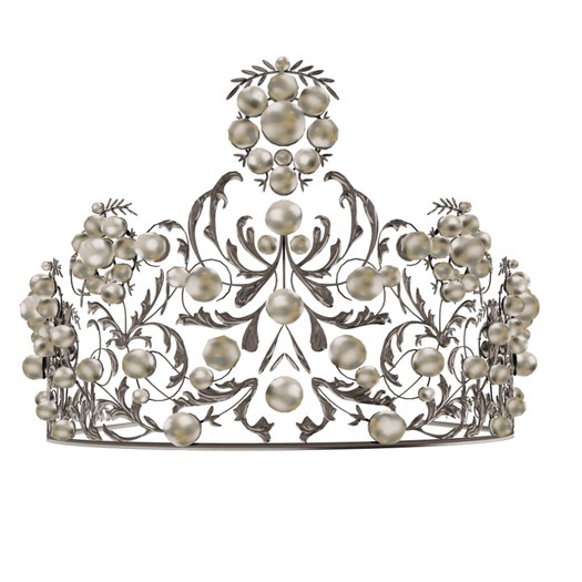 Second Life Marketplace - #30 Blueberry - Iconic Doll - Tiara - Silver ...