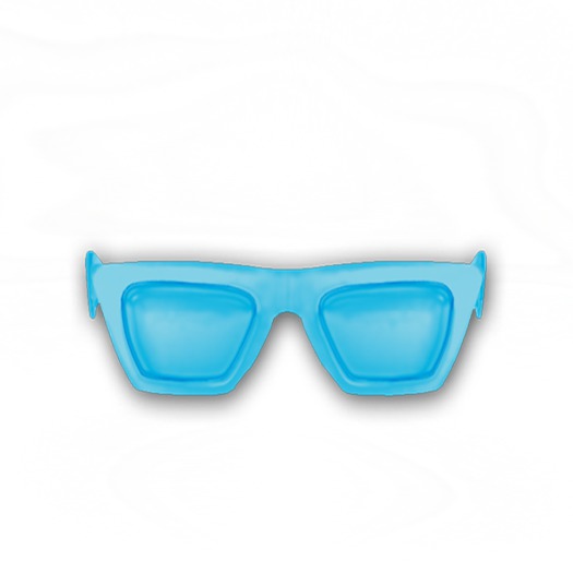 Second Life Marketplace - Blupr/nt - Solid Retro Wayfers (BabyBlue)