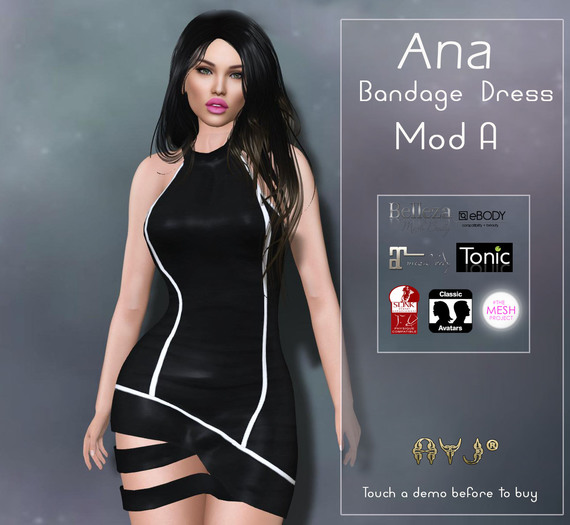 Second Life Marketplace - DEMO-!! FABULOUS & SEXY DRESS MESH !! MOD ...