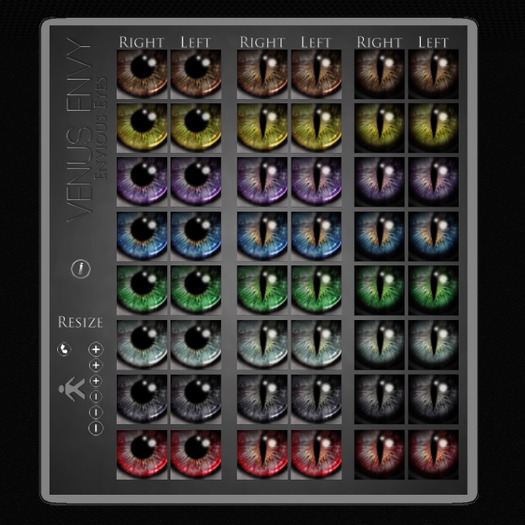 Second Life Marketplace - ~VE~ Envious Eyes DEMO