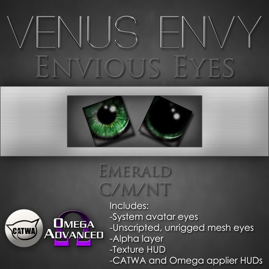 Second Life Marketplace - ~VE~ Emerald Eyes