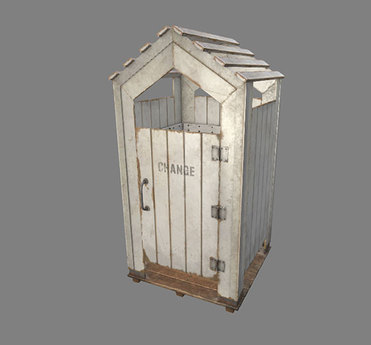 Second Life Marketplace - [aR] Beach Changing Shed