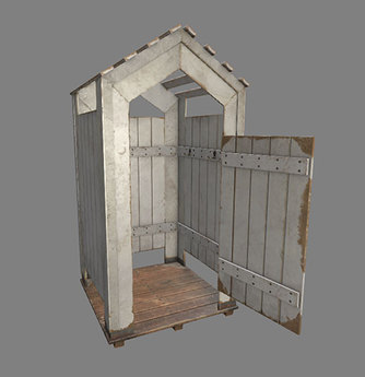 Second Life Marketplace - [aR] Beach Changing Shed
