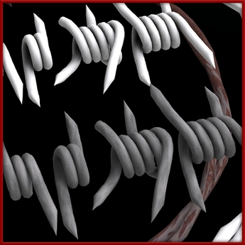Second Life Marketplace - Sculpted Barbs (for barbed wire) with shade ...